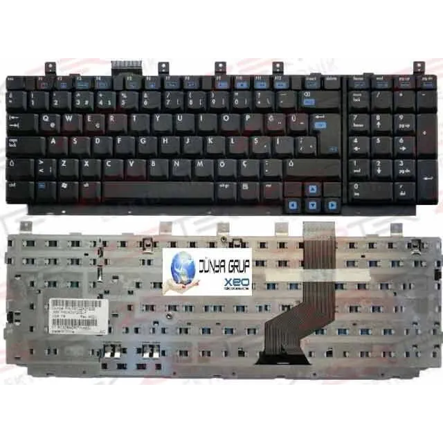 HP Compaq nx9600 dv8000 zd7000 zd8000 Türkçe Laptop Klavyesi