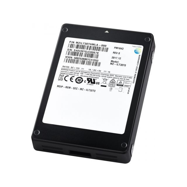 Samsung Enterprise PM1643a 3.84TB 2.5" SAS SSD 12Gb/s MZILT3T8HALS ...