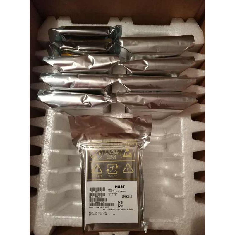 Dell Poweredge C4130 FC630 FC830 FD332 1.8TB 2.5" 10K SAS 12Gb/s 128M ...